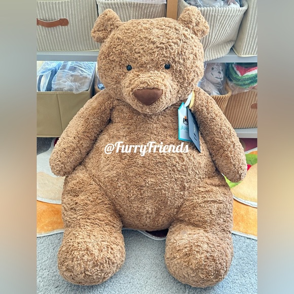 Jellycat | Toys | Nwt Jellycat Gigantic Bartholomew Bear Limited ...